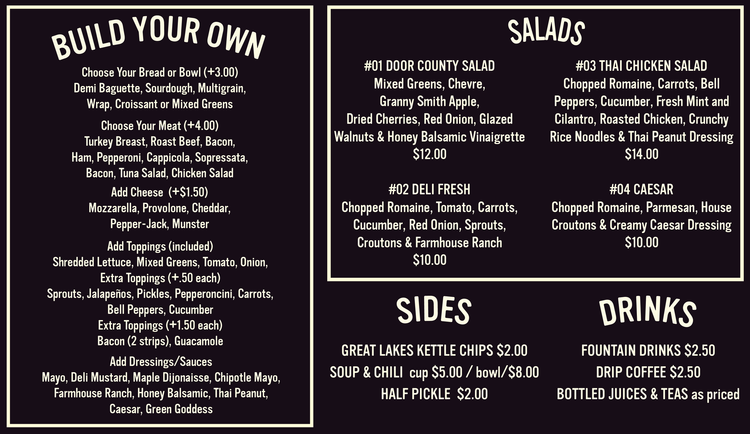 DELICATESSEN — Emery & Pearl Provisions