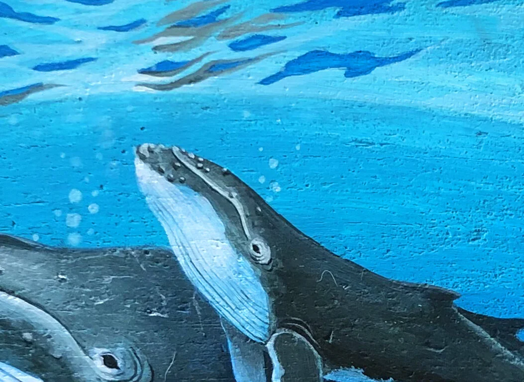 Humpback Whales - Ocean Between Our Love — Jenny Berry Marine Life Artist