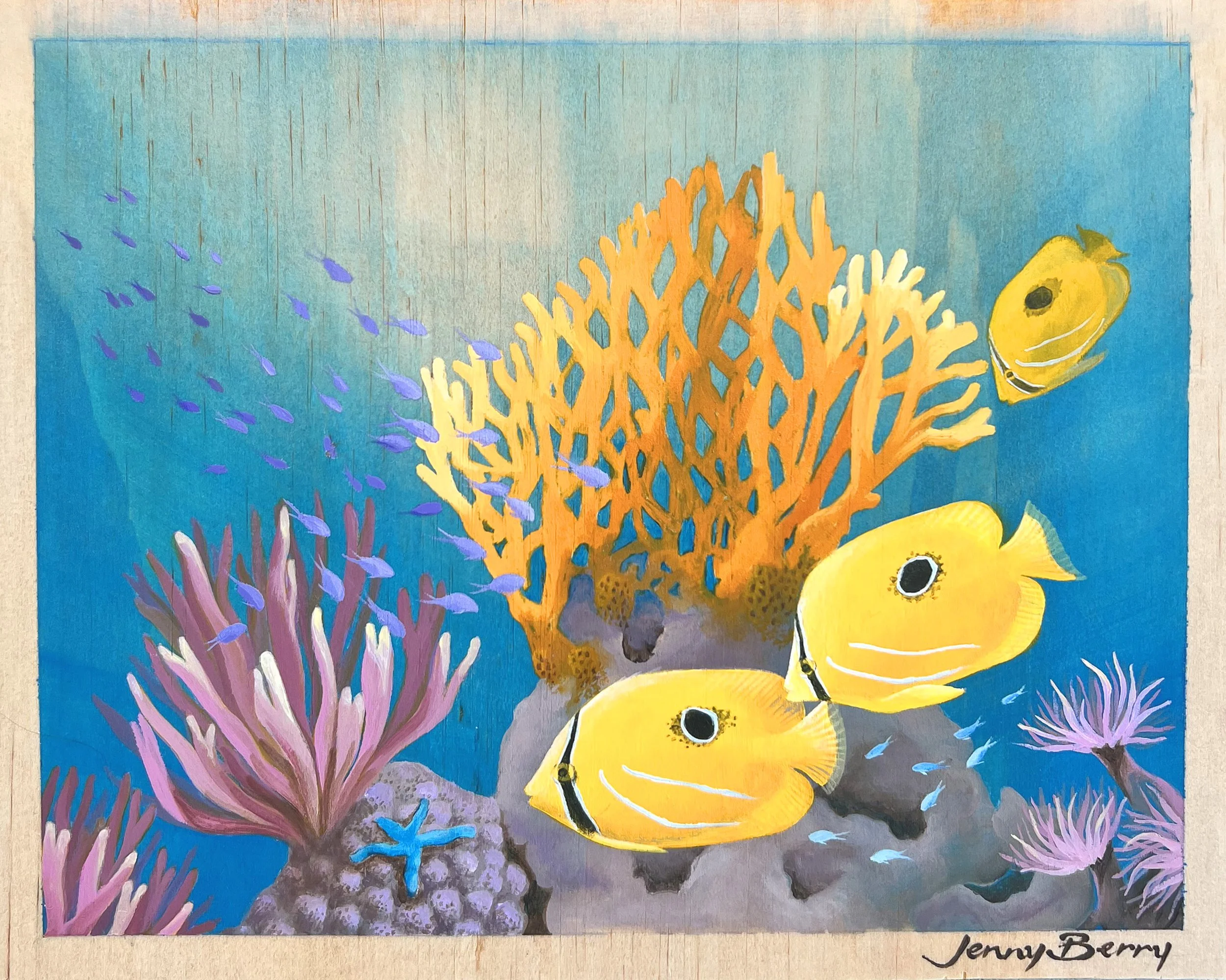 Jenny Berry Marine Life Artist