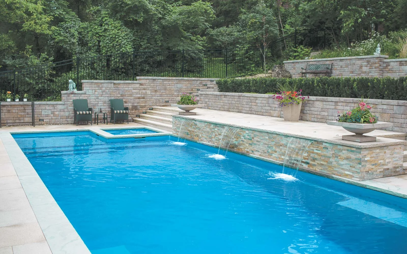 Magical Fiberglass Pool in Glen Rock, Ho-Ho-Kus, Oradell, NJ | Magic ...
