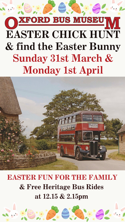 Free Heritage Bus Rides — Oxford Bus Museum & Morris Motors Museum