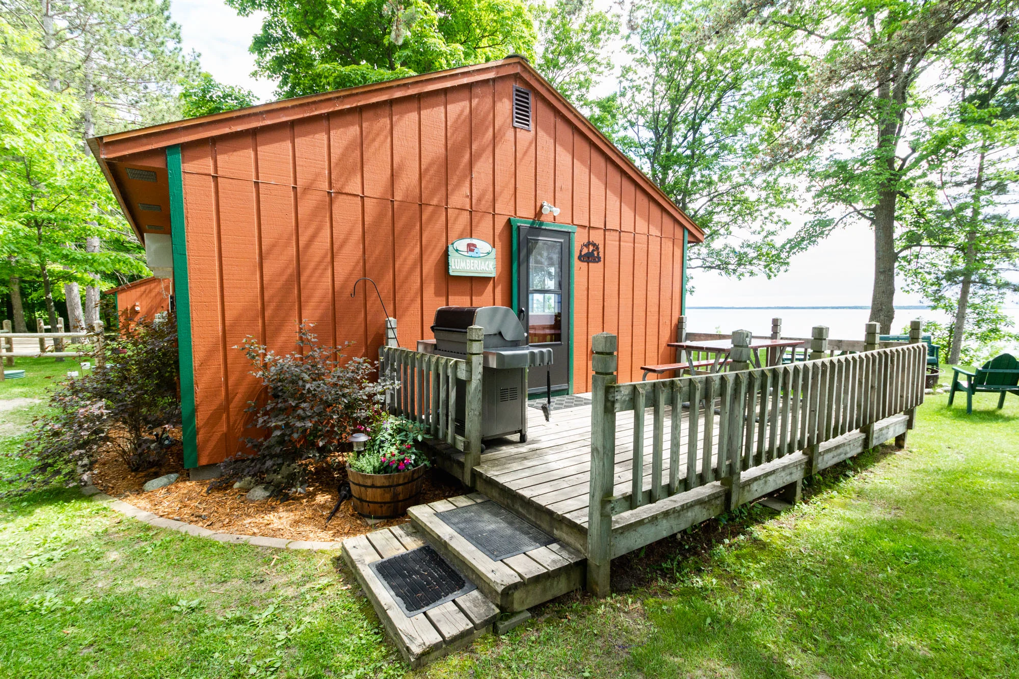 Lumberjack: Two Bedroom Cabin — Bowen Lodge | Minnesota Family Fishing ...