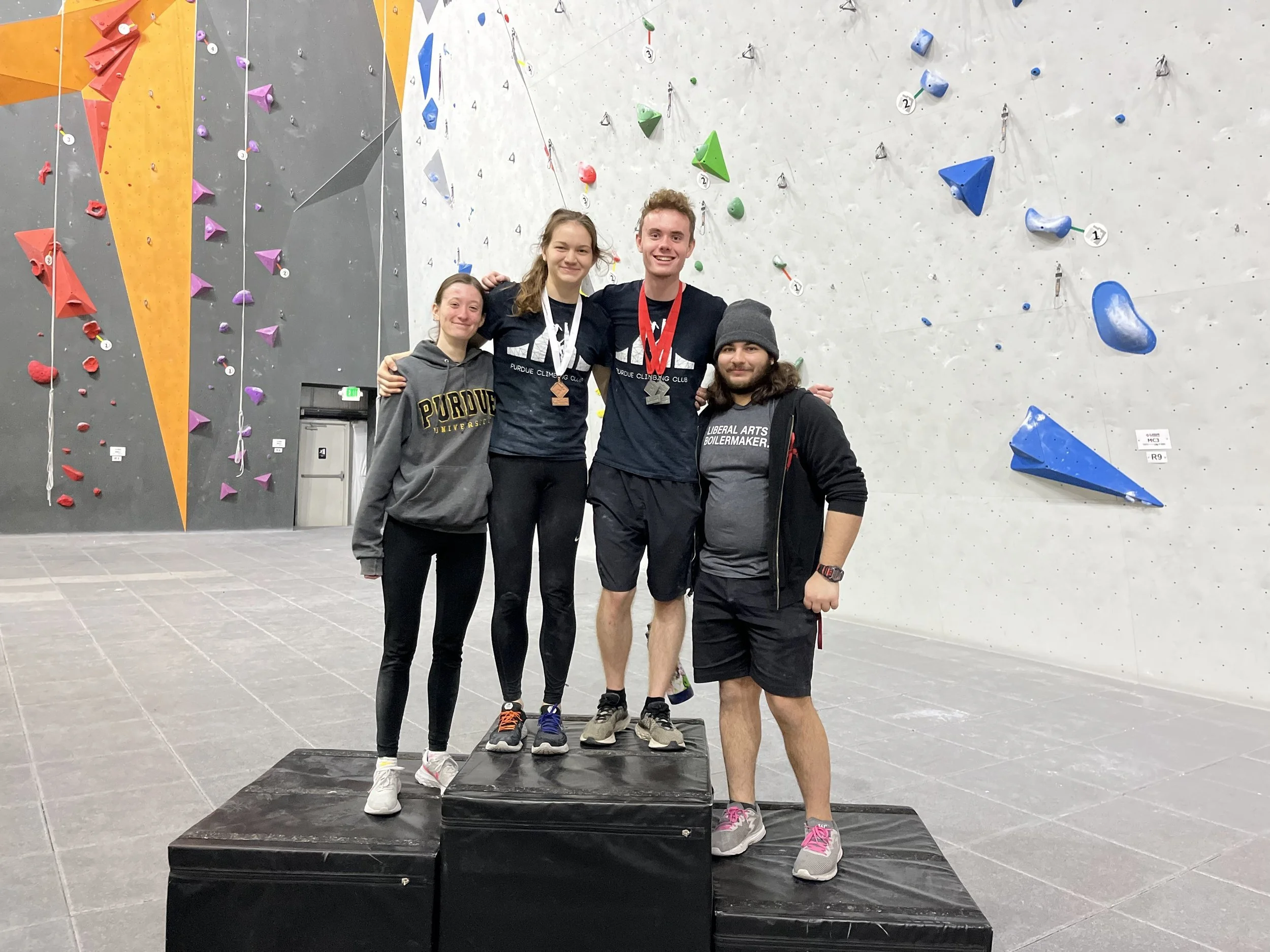 Climbing Team Practice — Purdue Outing Club