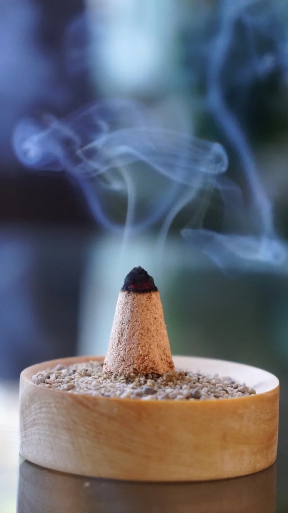 Incense Cones Burning