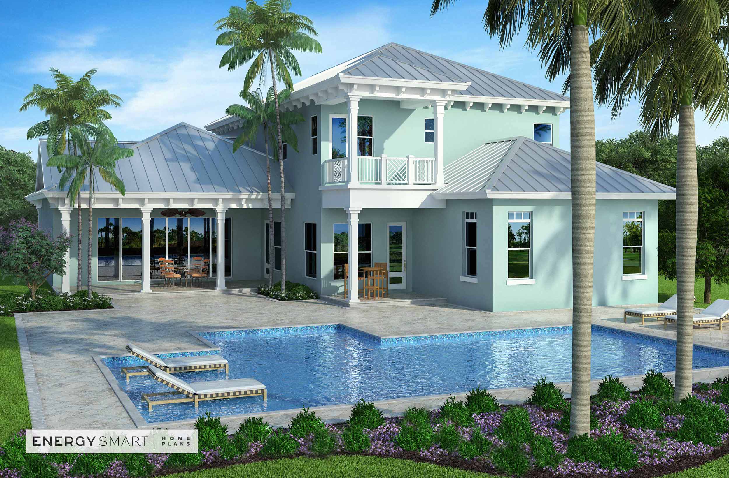 Islamorada House Plan #922 | 5 Bed, 5 Bath | 4,127 sq. ft. — Wright ...