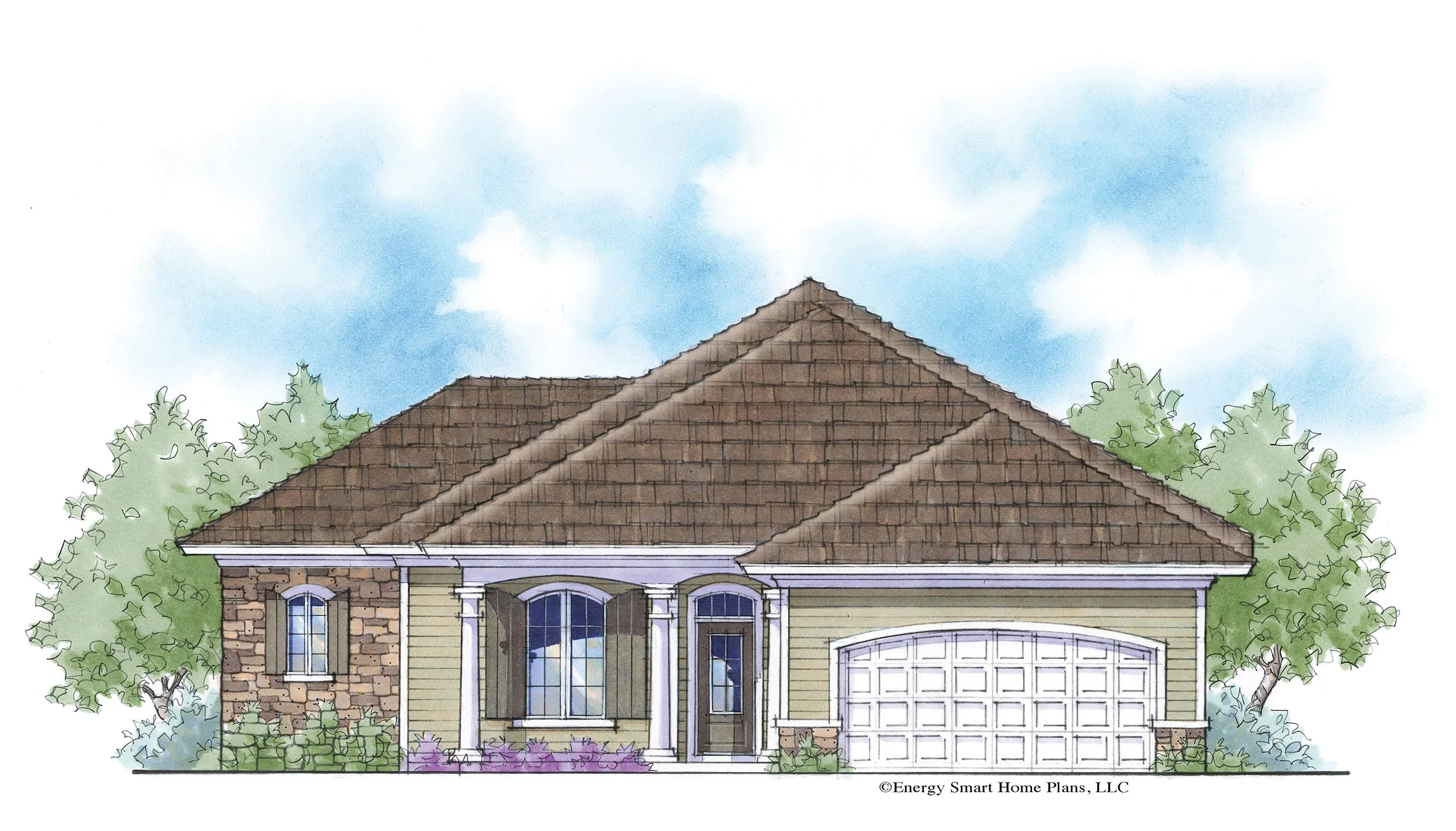 Alsace House Plan #209 | 3 Bed, 2 Bath | 1,555 sq. ft. — Wright Jenkins ...