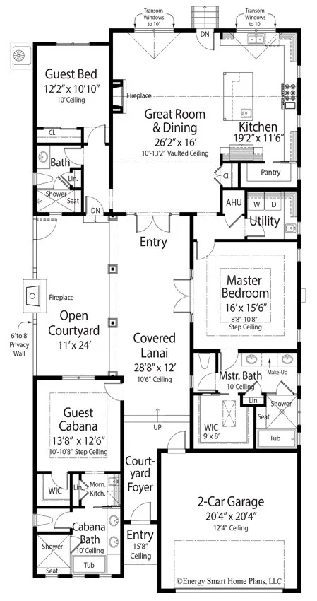 Covelli House Plan #352 | 3 Bed, 3 Bath | 2,074 sq. ft. — Wright ...