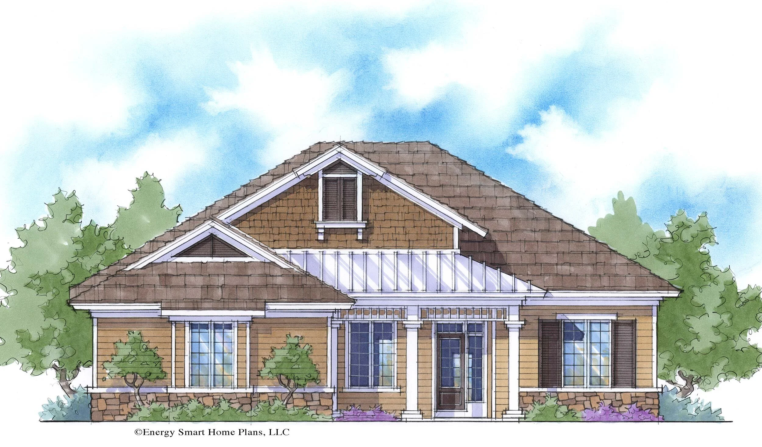 Golden Grove House Plan #112 | 4 Bed, 3 Bath | 2,212 sq. ft. — Wright ...