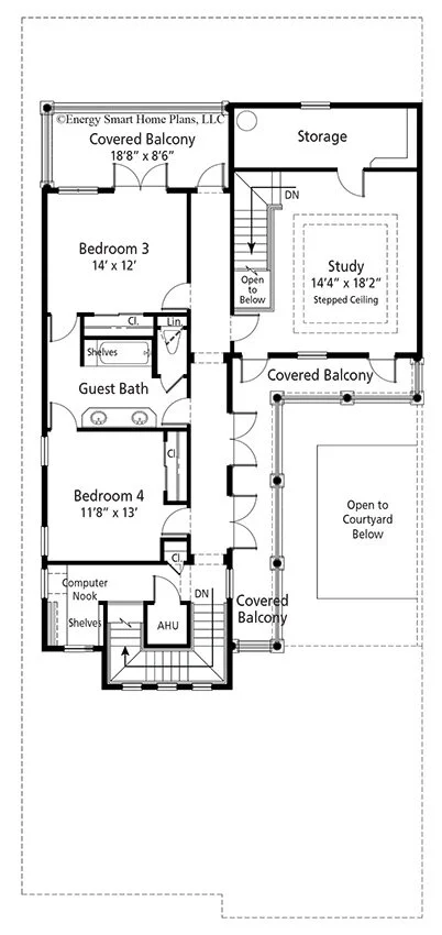 Morella House Plan #319a | 4 Bed, 3.5 Bath | 3,225 sq. ft. — Wright ...