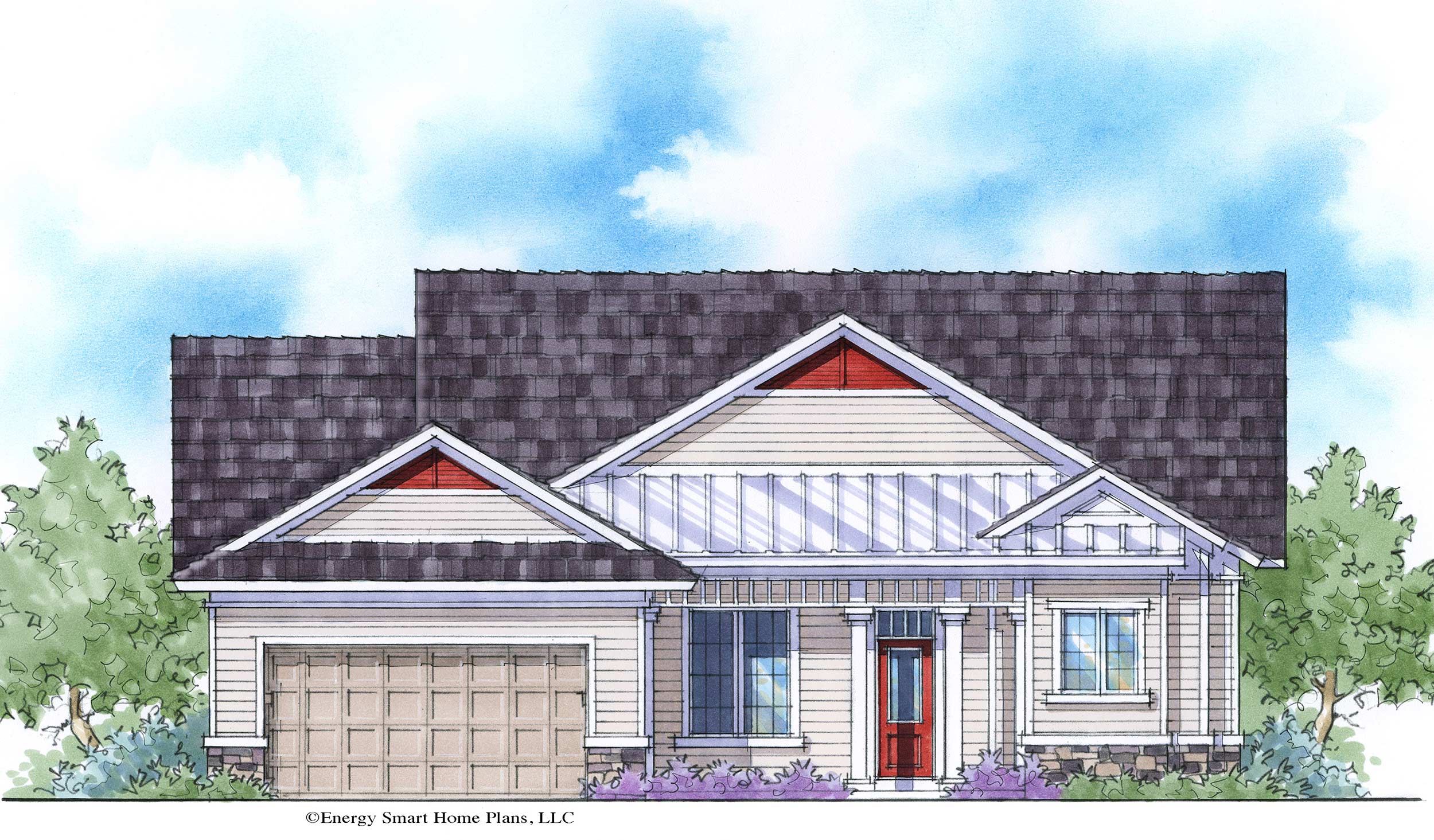 Chester House Plan #106 | 3 Bed+Den, 2 Bath | 1,660 sq. ft. — Wright ...