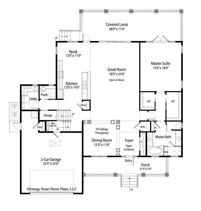 LeGrande House Plan #253 | 4 Bed, 3.5 Bath | 3,303 sq. ft. — Wright ...