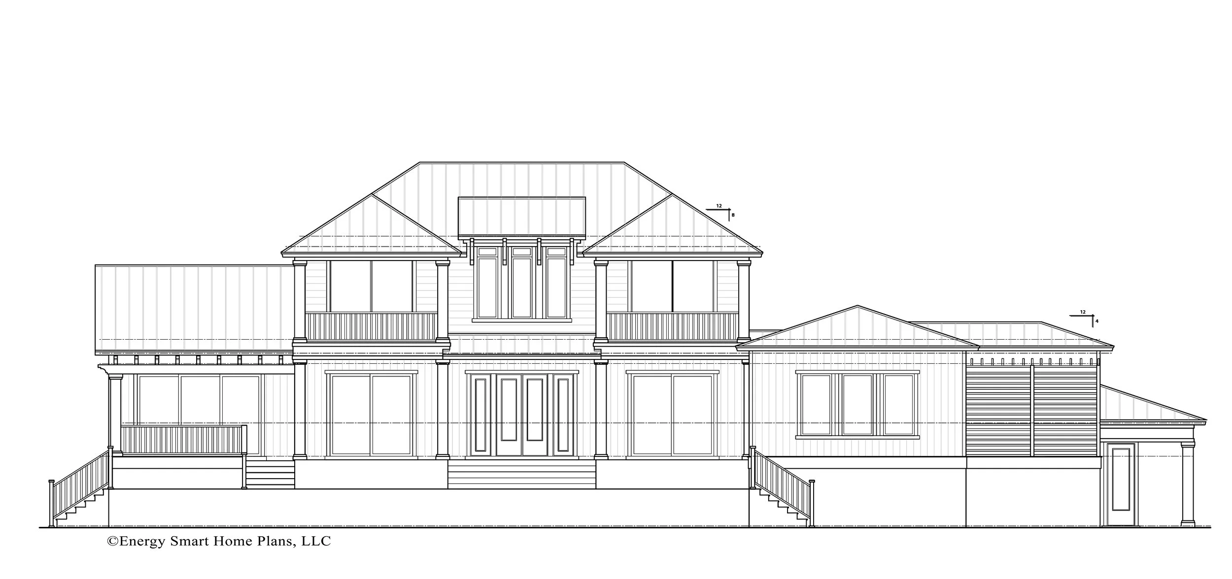Magnolia House Plan #718 | 3 Bed+Study, 4 Bath | 3,262 sq. ft. — Wright ...
