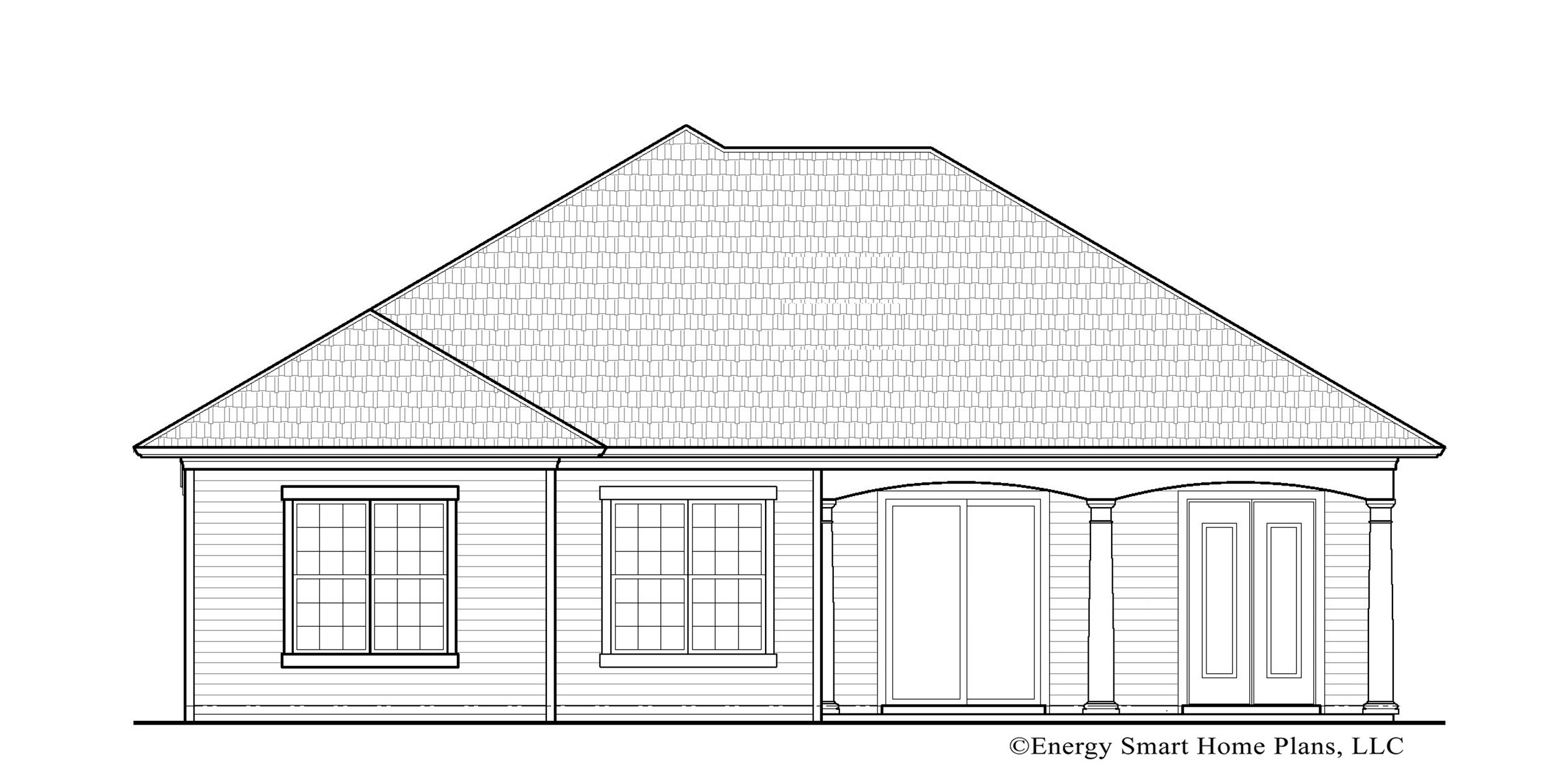 Alsace House Plan #209 | 3 Bed, 2 Bath | 1,555 sq. ft. — Wright Jenkins ...