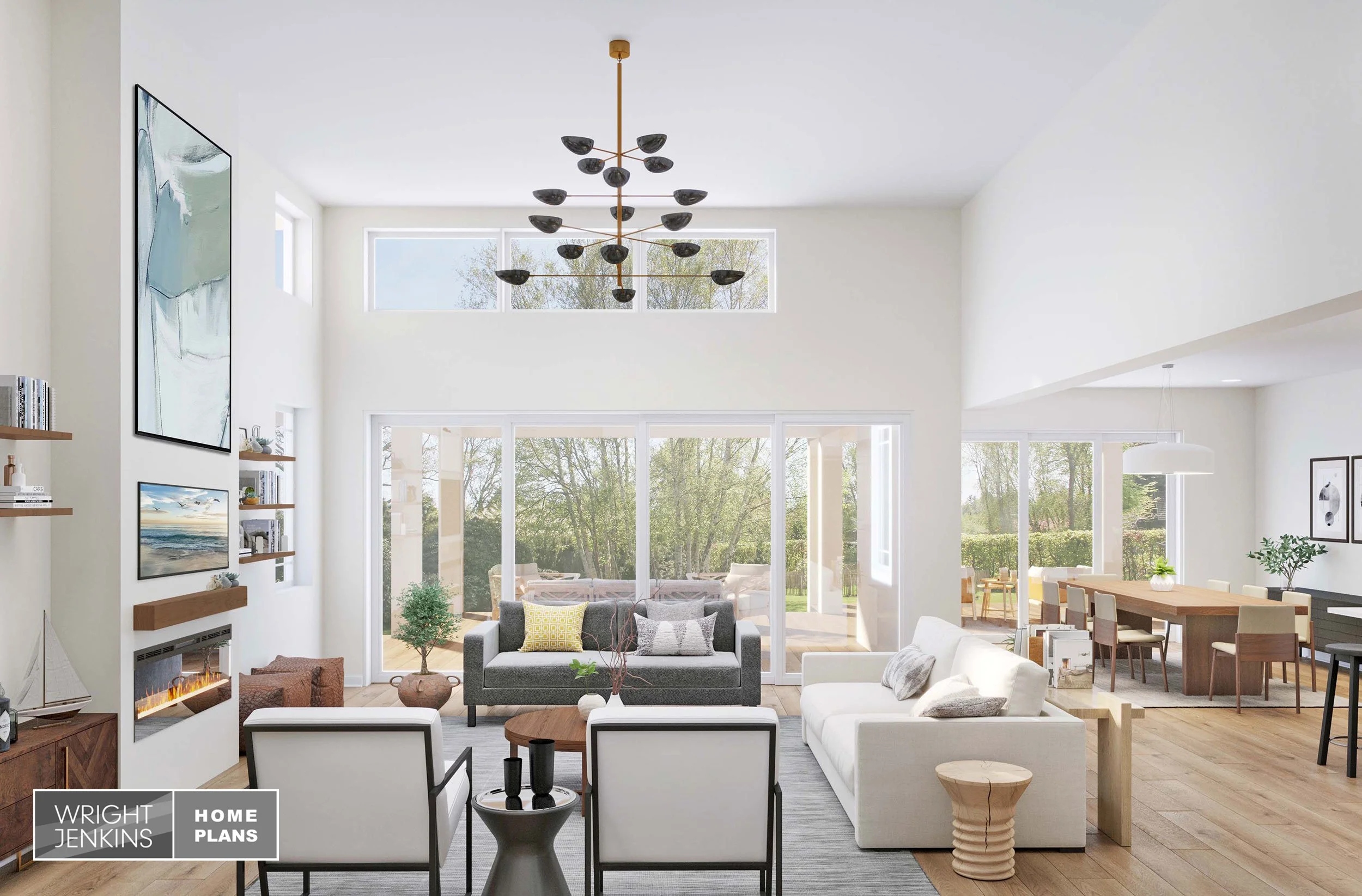 Starling House Plan #607 | 3 Bed, 3 Bath | 2,765 sq. ft. — Wright ...