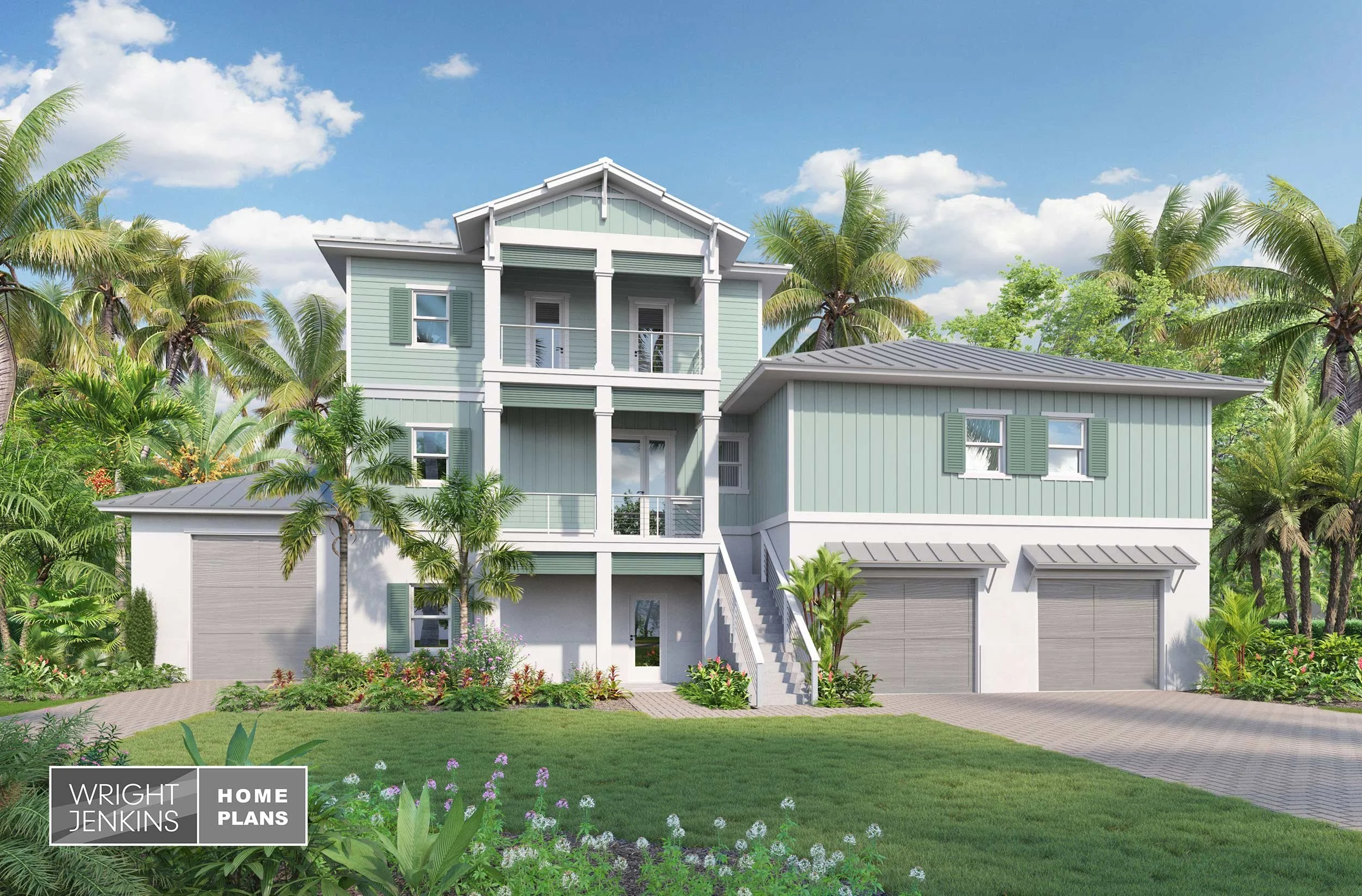 Senegal House Plan #947 | 3 Bed, 2-1/2 Bath | 2,794 sq. ft. — Wright ...
