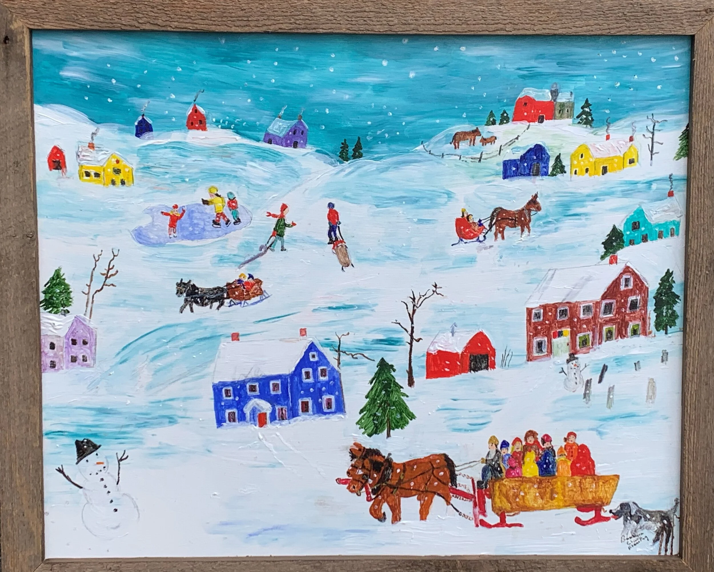 The resplendent paintings of Barbara Clark-Fleming — The Miller Times