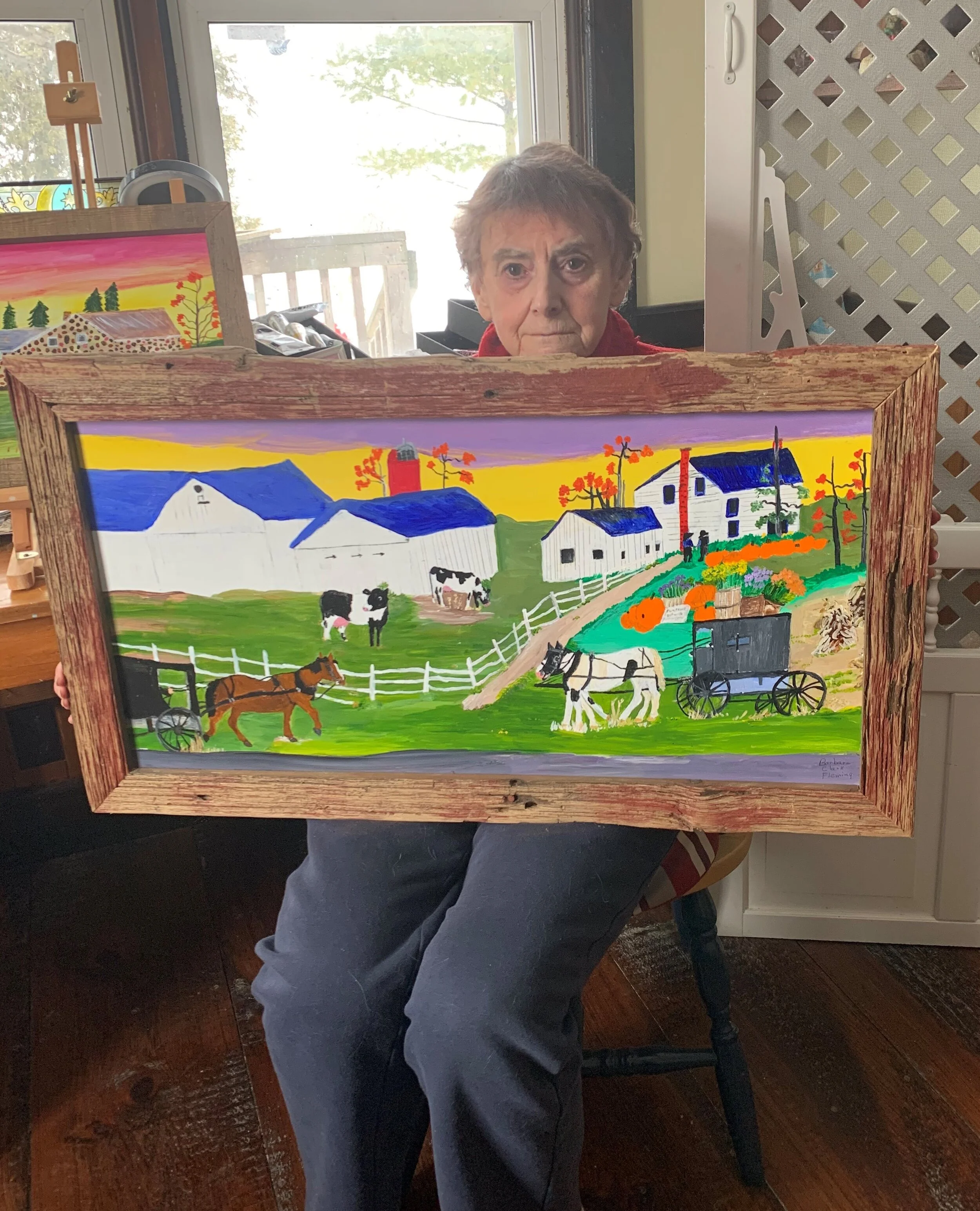 The resplendent paintings of Barbara Clark-Fleming — The Miller Times