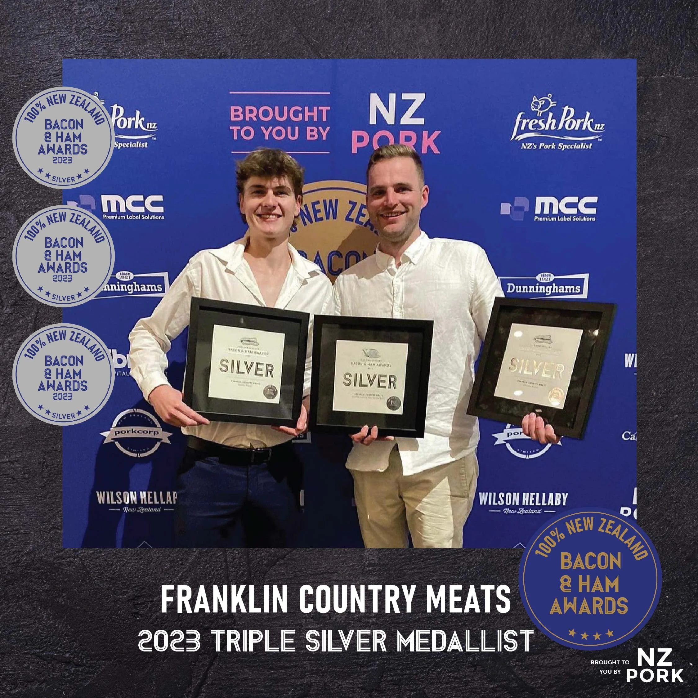Bacon and Ham Awards Medallist Campaign — Retail Meat New Zealand