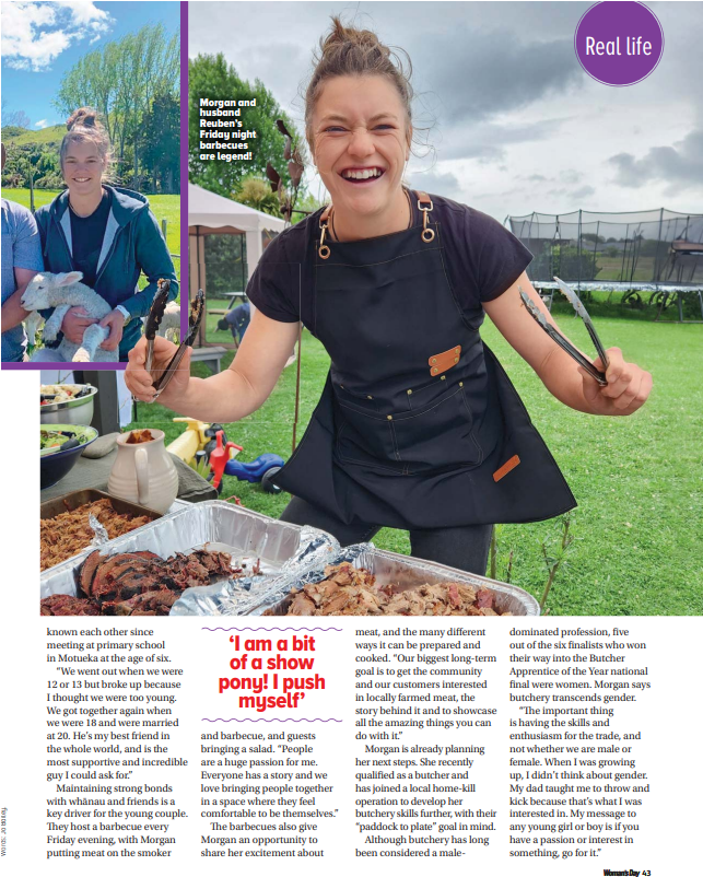 2023 ANZCO Foods Butcher Apprentice of the Year - Morgan Moore — Retail ...