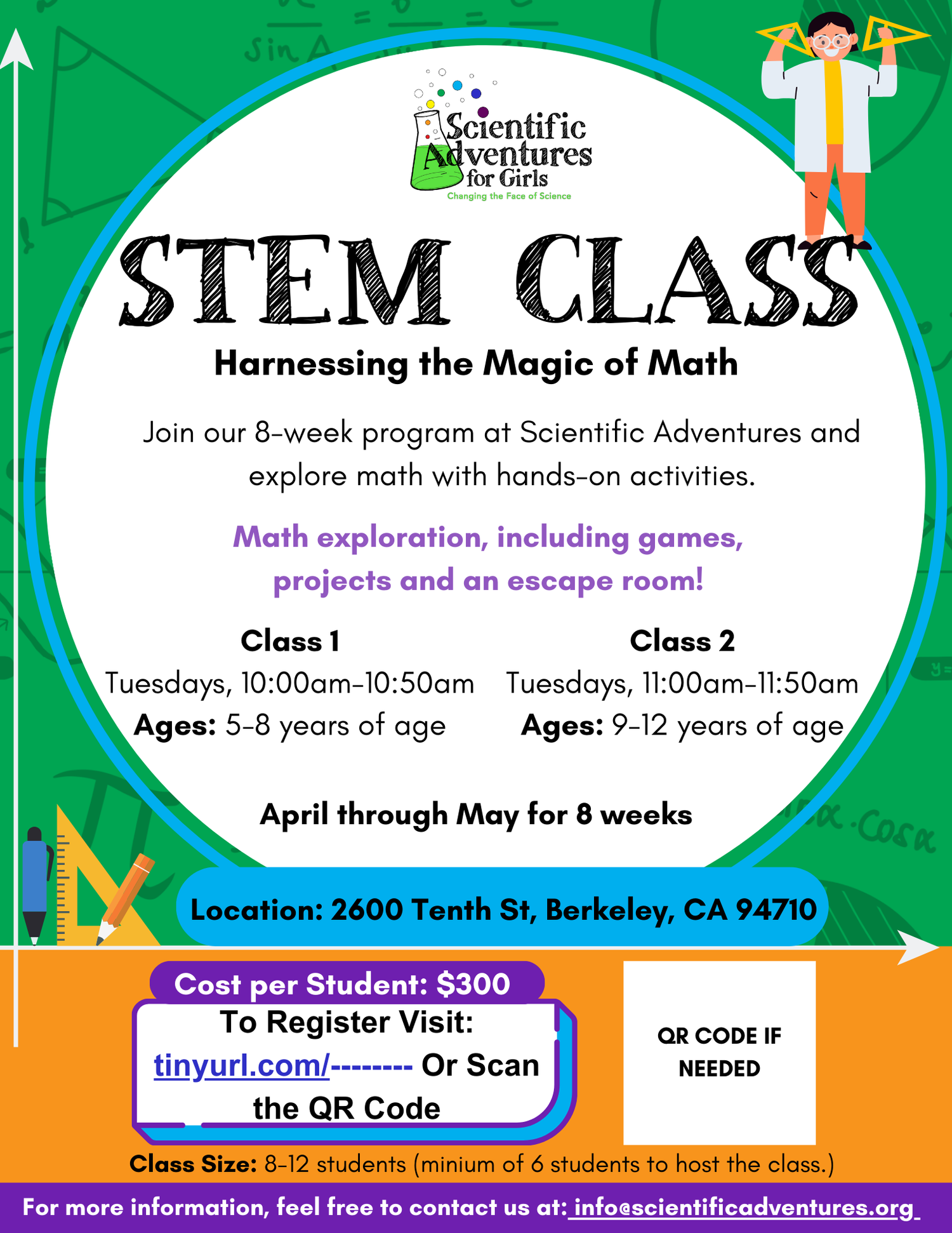 Afterschool STEM Education—Scientific Adventures for Girls — Scientific ...