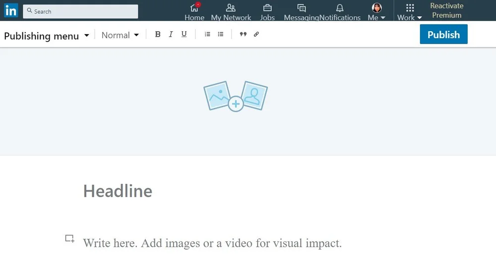 How to Post an Article to LinkedIn — Alina Bradford, Content Creator