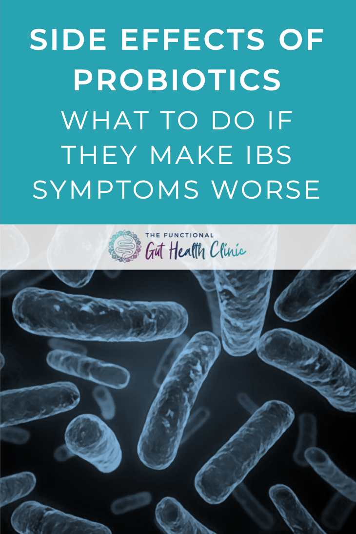 Side effects of probiotics on IBS symptoms