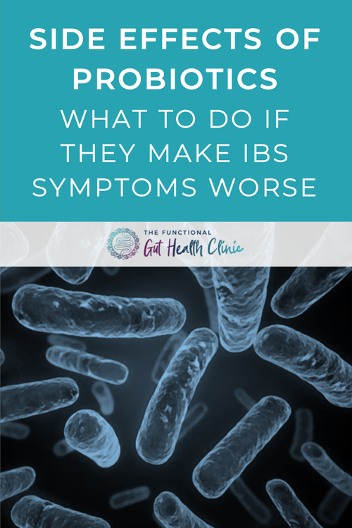 Side effects of probiotics on IBS symptoms