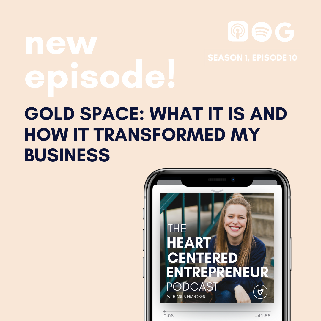 Gold Space: What it is and How it Transformed My Business — Heart ...