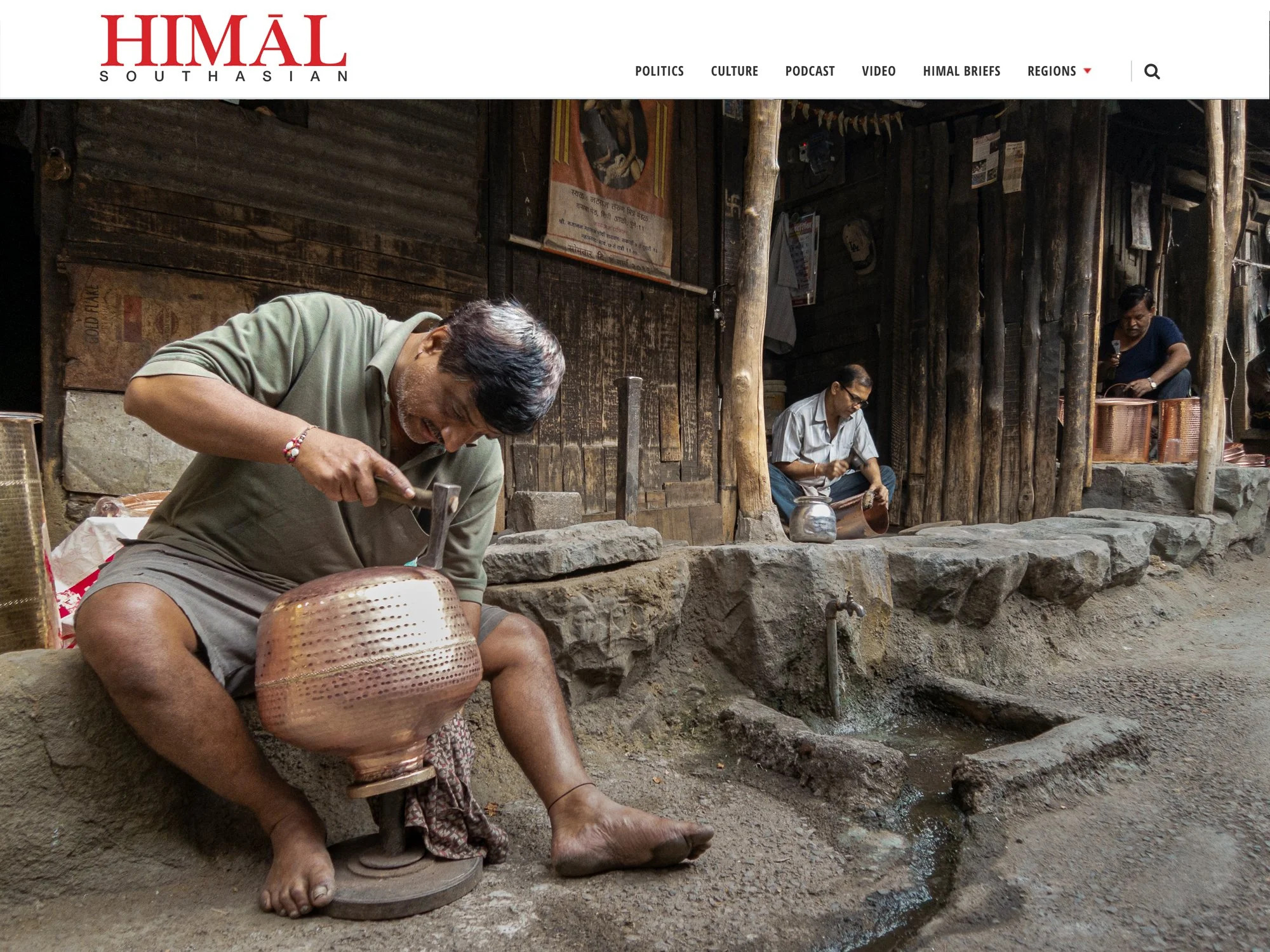 The artisans of Tambat Ali — Sagar Shiriskar