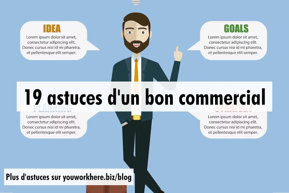19 astuces d'un bon commercial — You Work Here