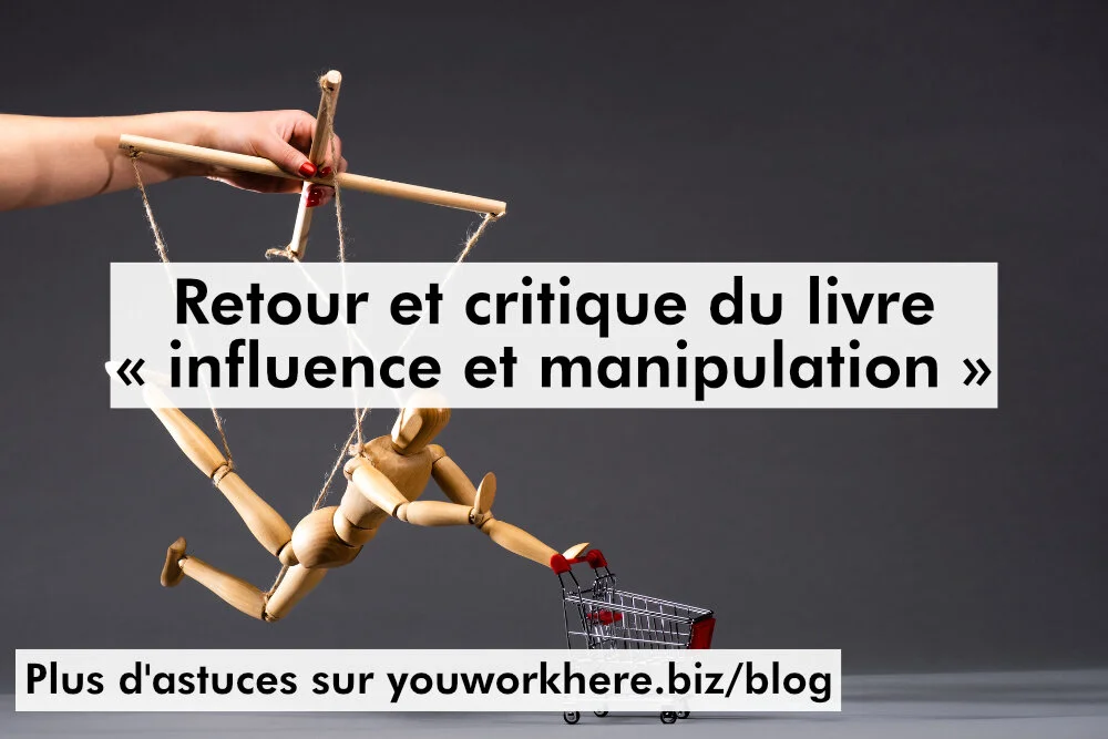 Retour et critique du livre « influence et manipulation » — You Work Here