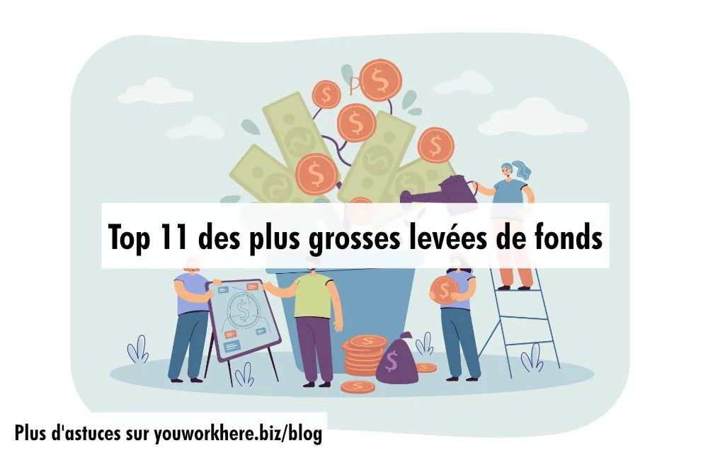 Top 11 des plus grosses levées de fonds — You Work Here