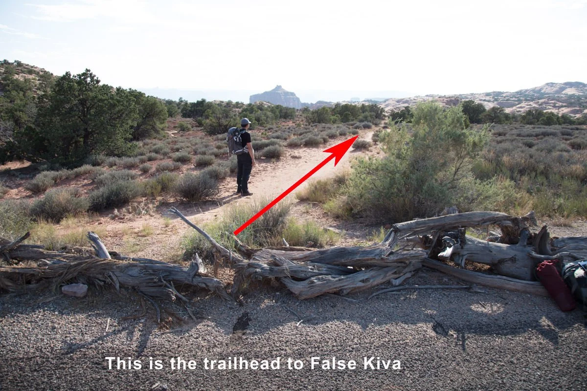 False Kiva — Photographers Trail Notes