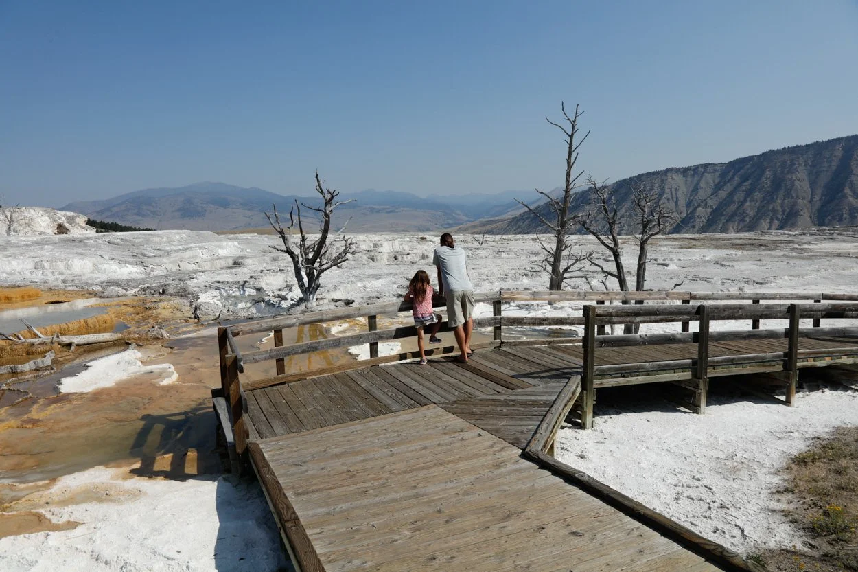 Remojo En Yellowstone Mammoth Springs