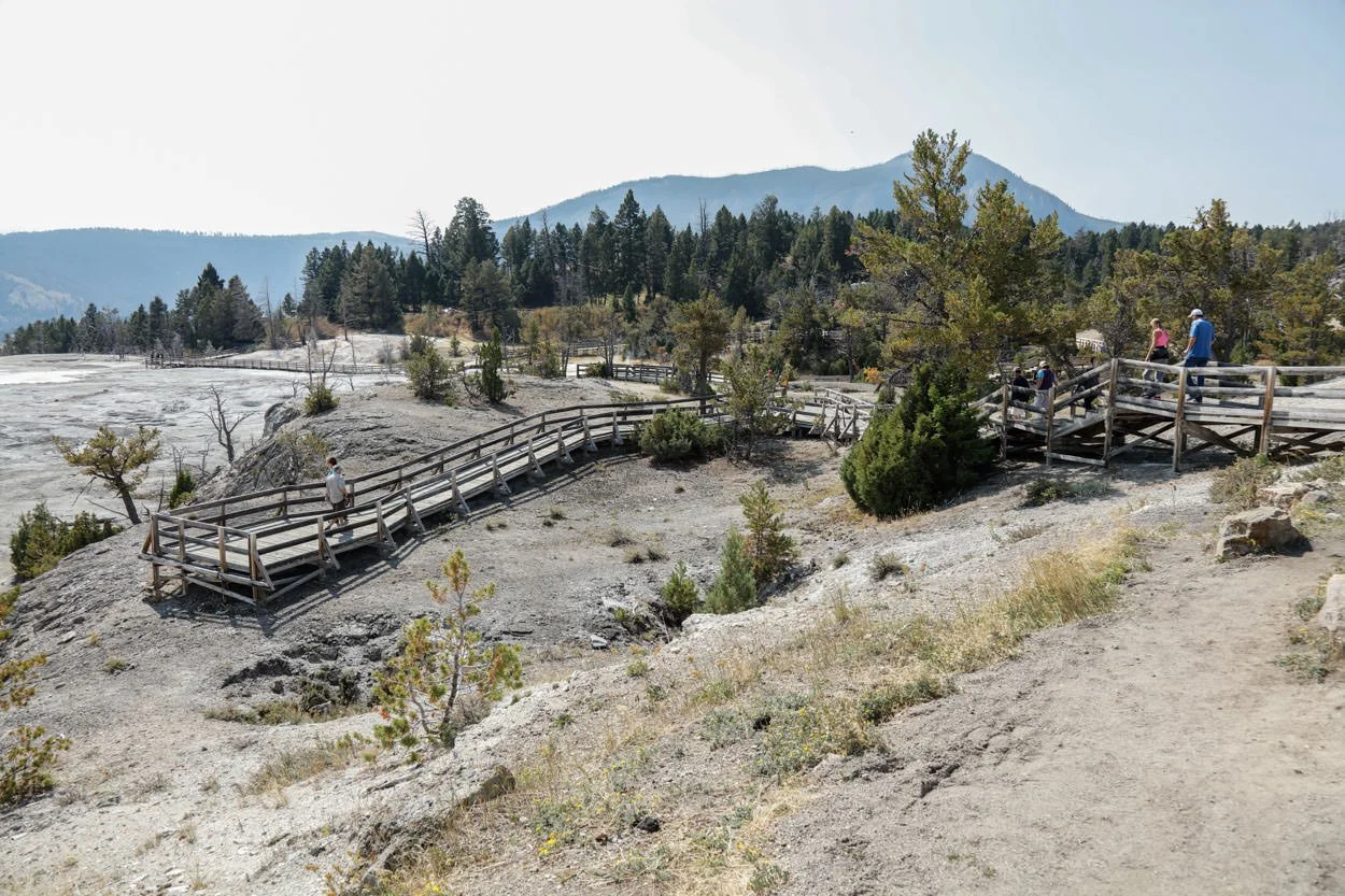 Mammoth Hot Springs — Photographers Trail Notes