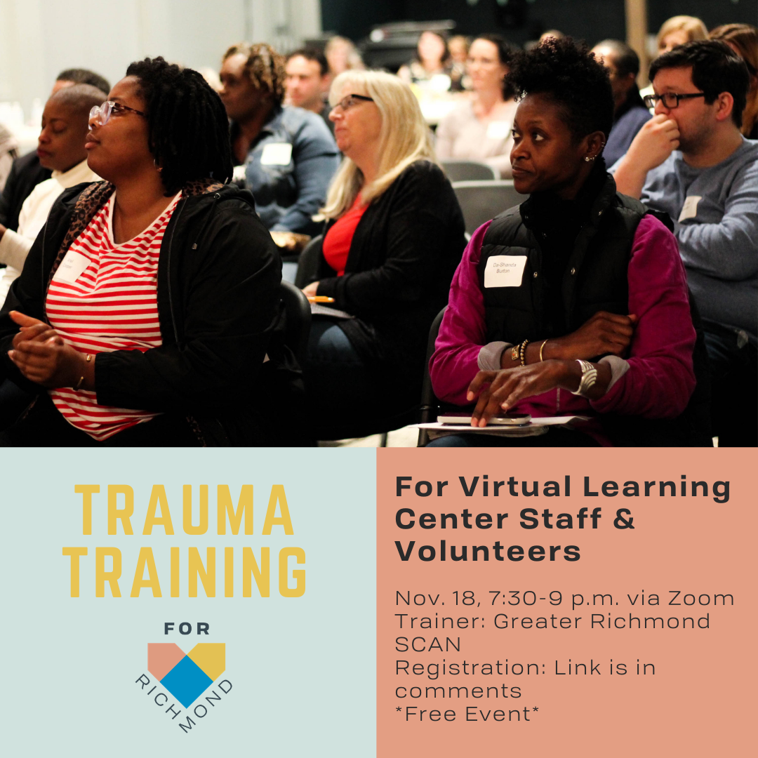Trauma Training for Virtual Learning Centers — For Richmond