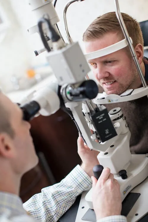 Contact Lens Fitting — Dunbar Eye Associates