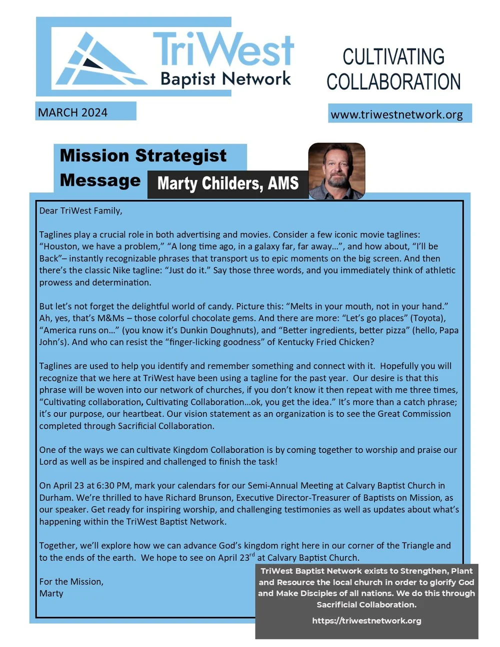 Newsletter — TriWest Network
