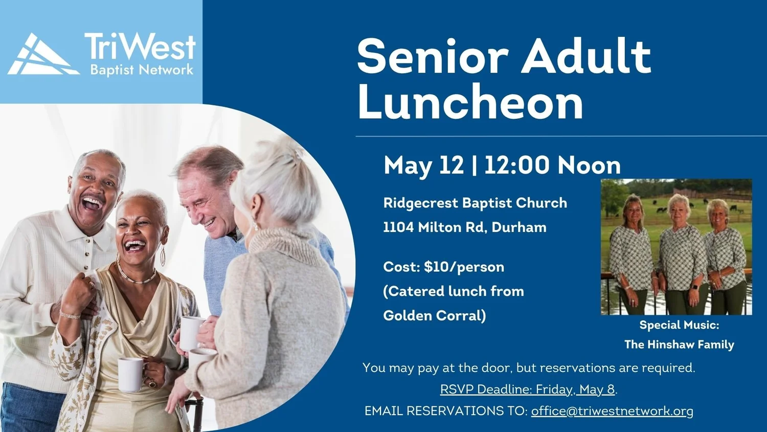 Ministry Opportunities & Events — TriWest Network