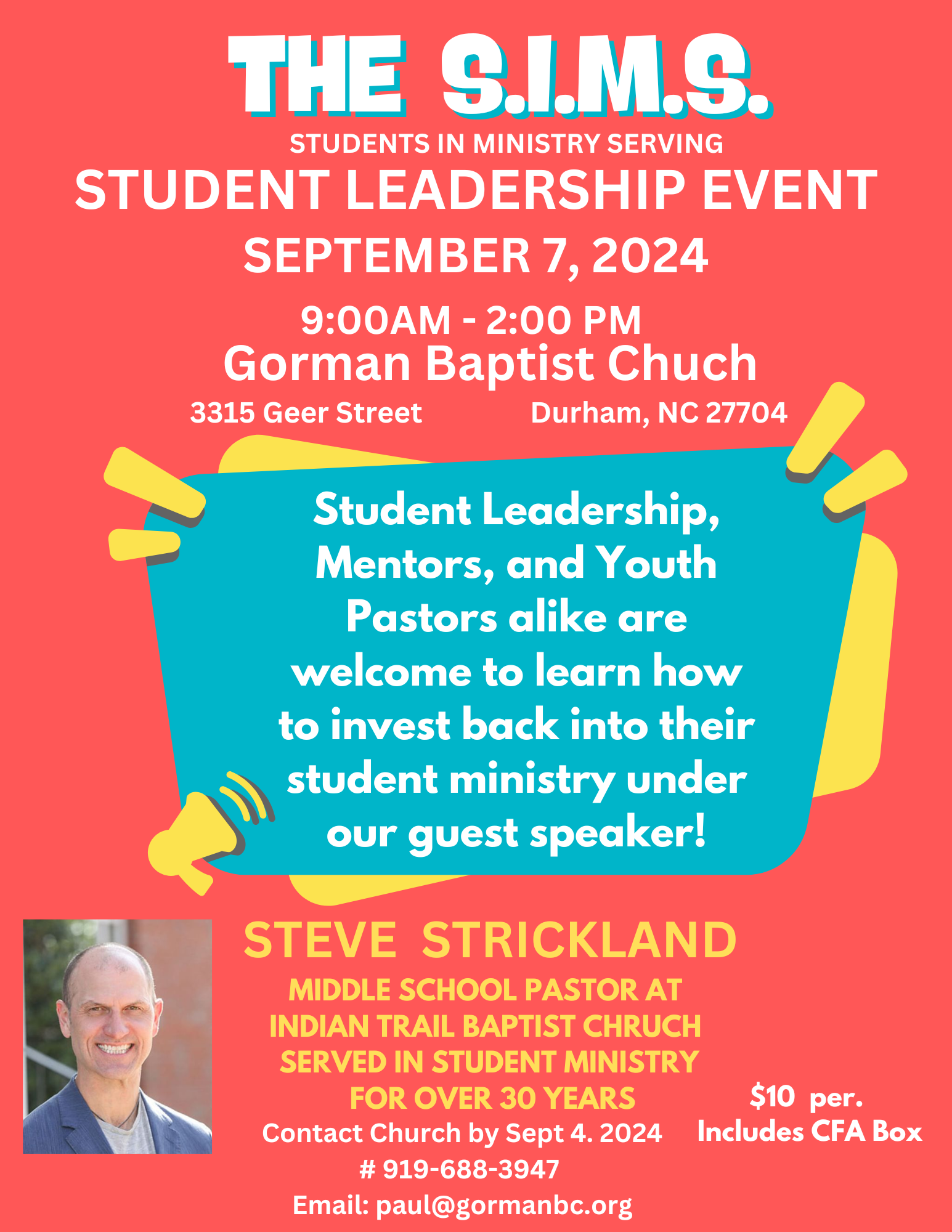 Ministry Opportunities & Events — TriWest Network