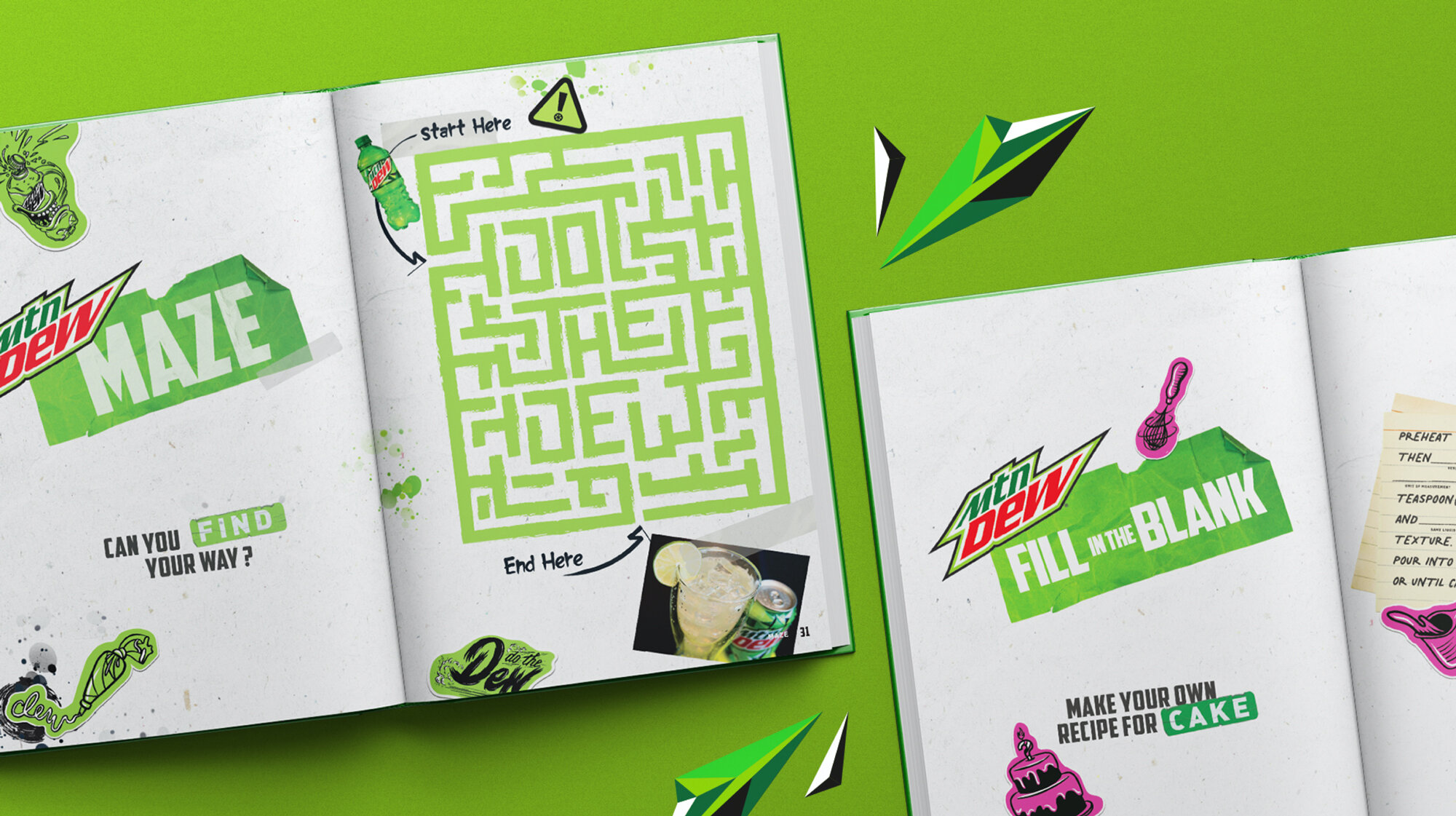Big Bold Book of MTN DEW® Recipes — Margaryta Feneran