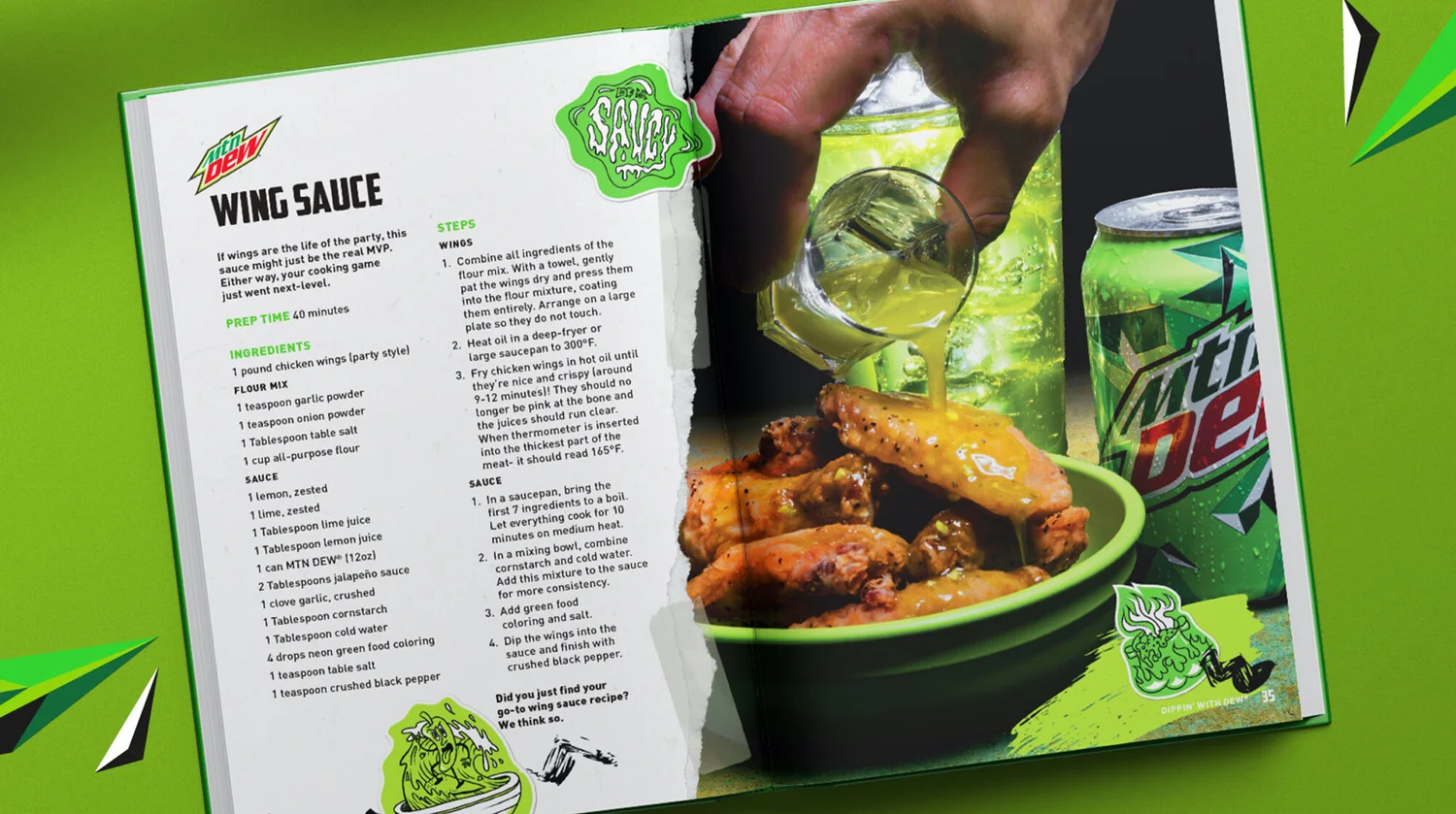 Big Bold Book of MTN DEW® Recipes — Margaryta Feneran