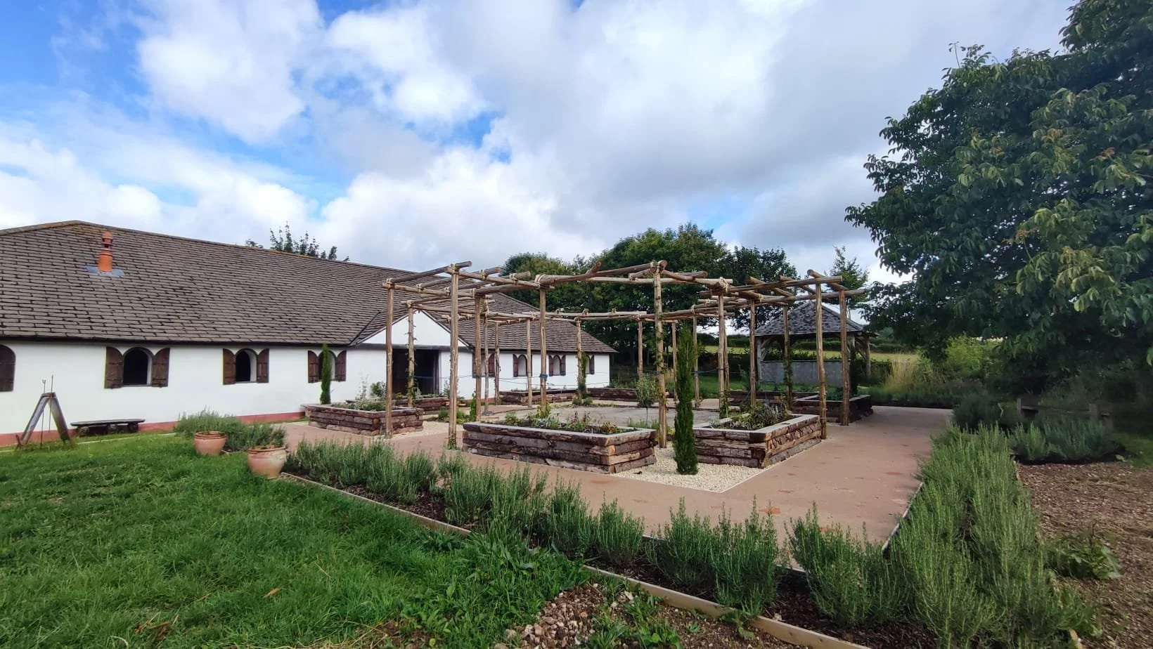 A new mosaic for our Roman garden! — Butser Ancient Farm