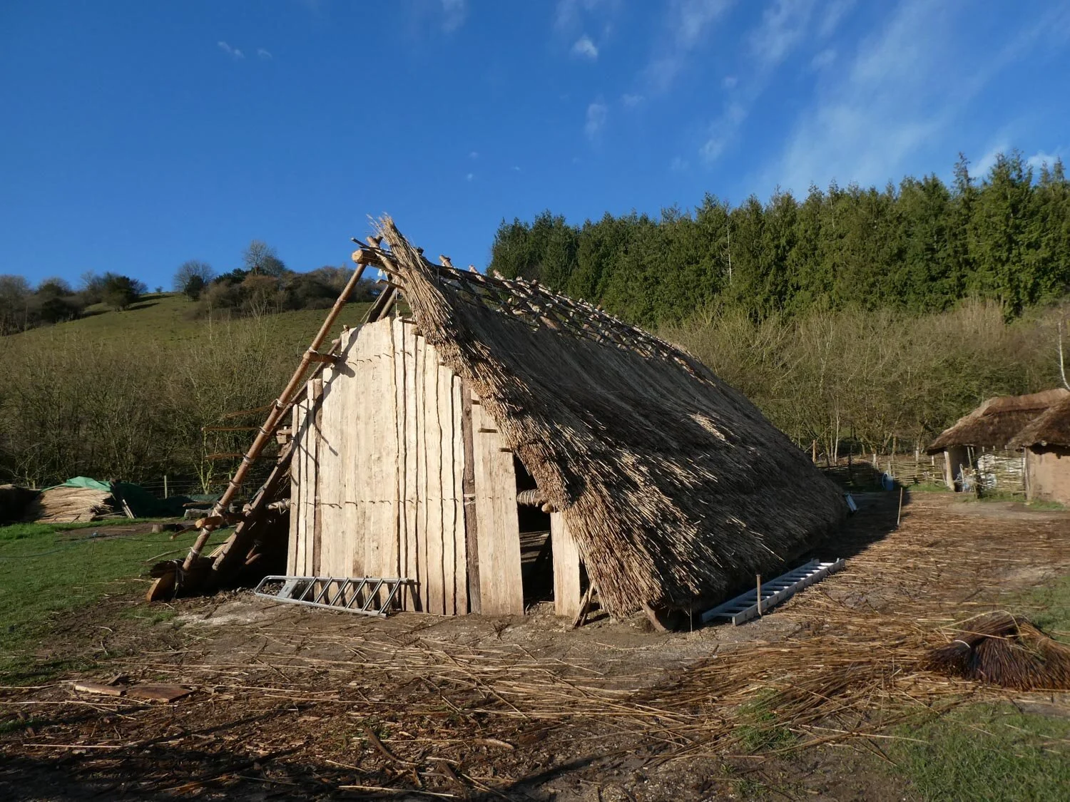 Neolithic Farming Villages Mesolithic Scene At Lepenski Vir, On The