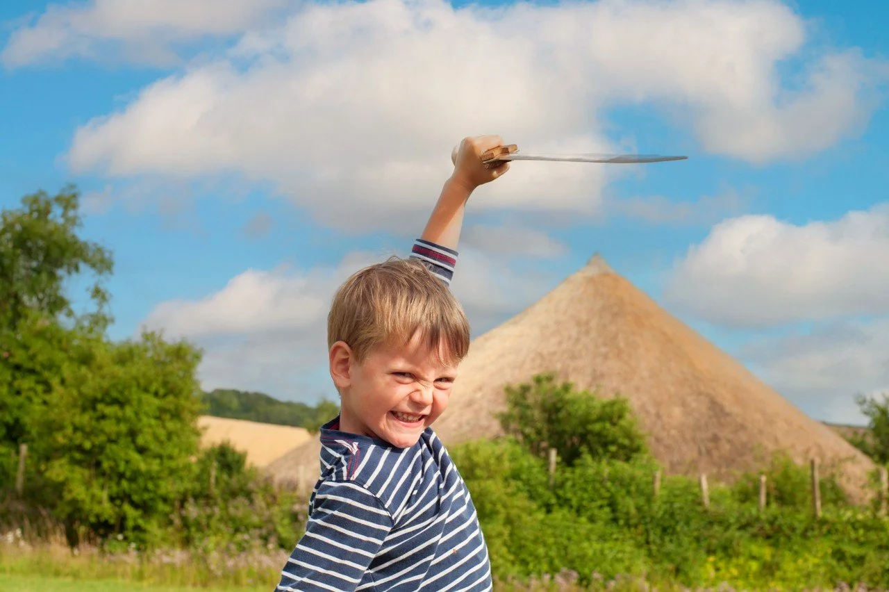 Anglo Saxon Reenactment Weekend — Butser Ancient Farm
