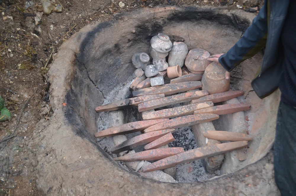 Firing a Roman Kiln — Butser Ancient Farm