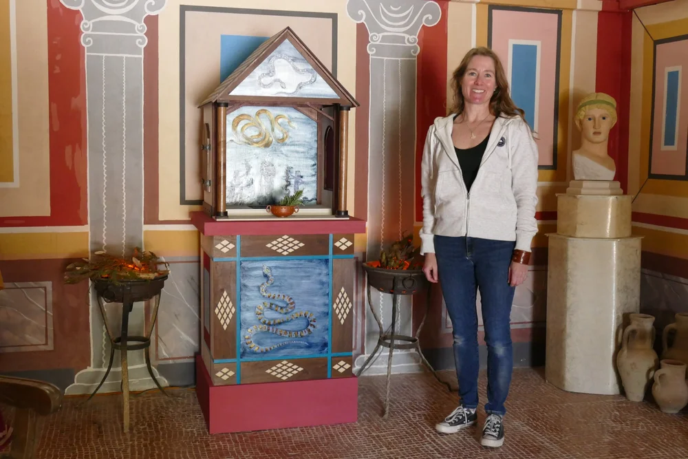 A new shrine for the Roman Villa! — Butser Ancient Farm