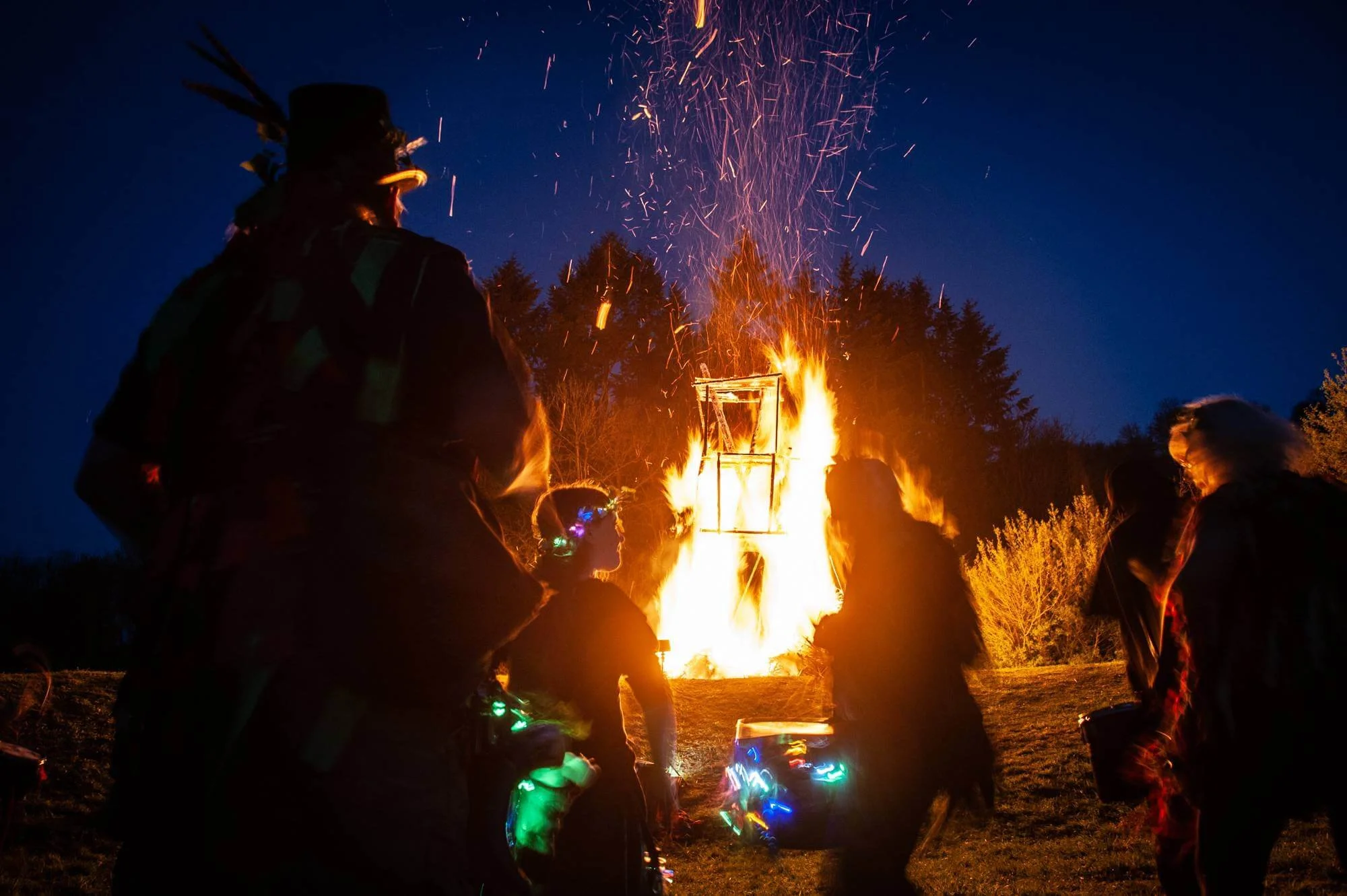 Beltain Celtic Fire Festival — Butser Ancient Farm
