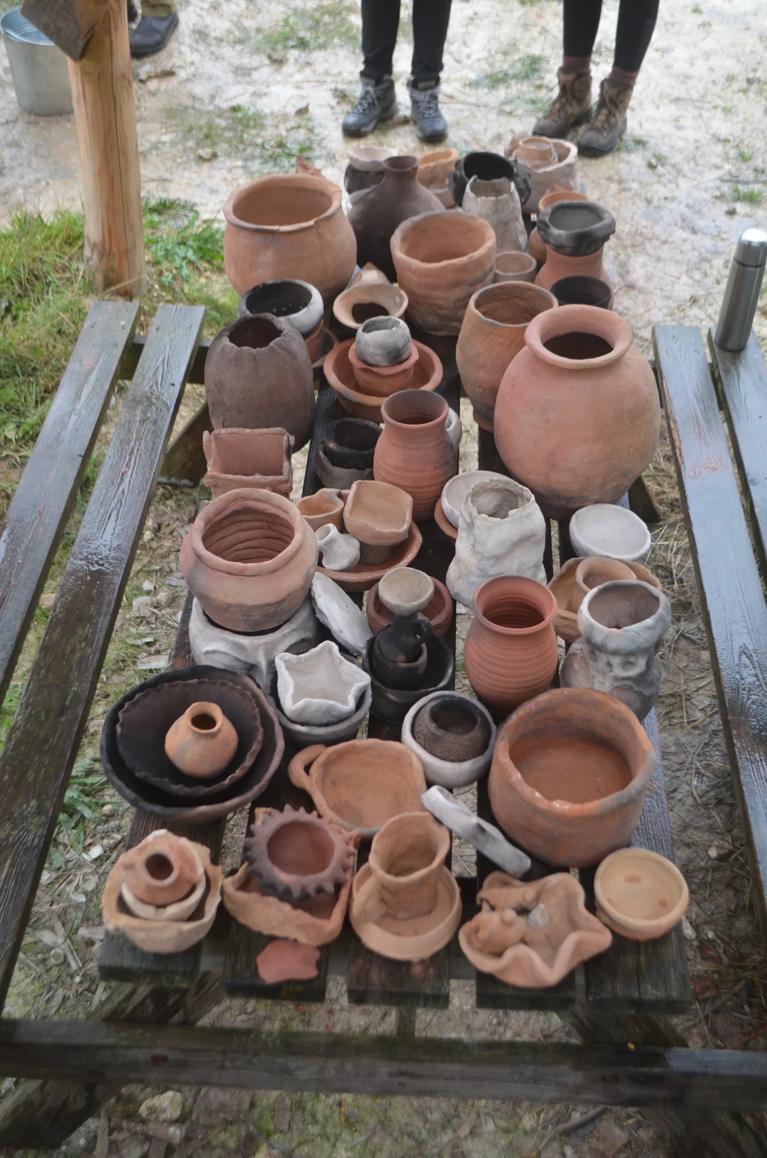 Firing a Roman Kiln — Butser Ancient Farm