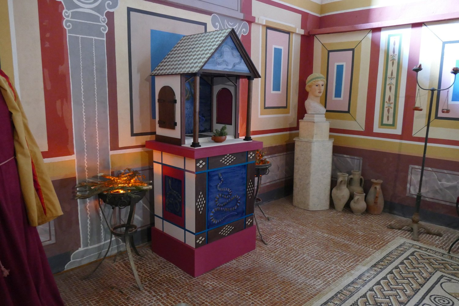 A new shrine for the Roman Villa! — Butser Ancient Farm